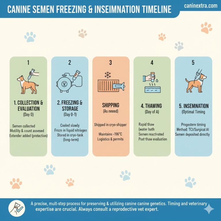 Canine Semen Freezing: How to Preserve Your Stud Dog's Genetics
